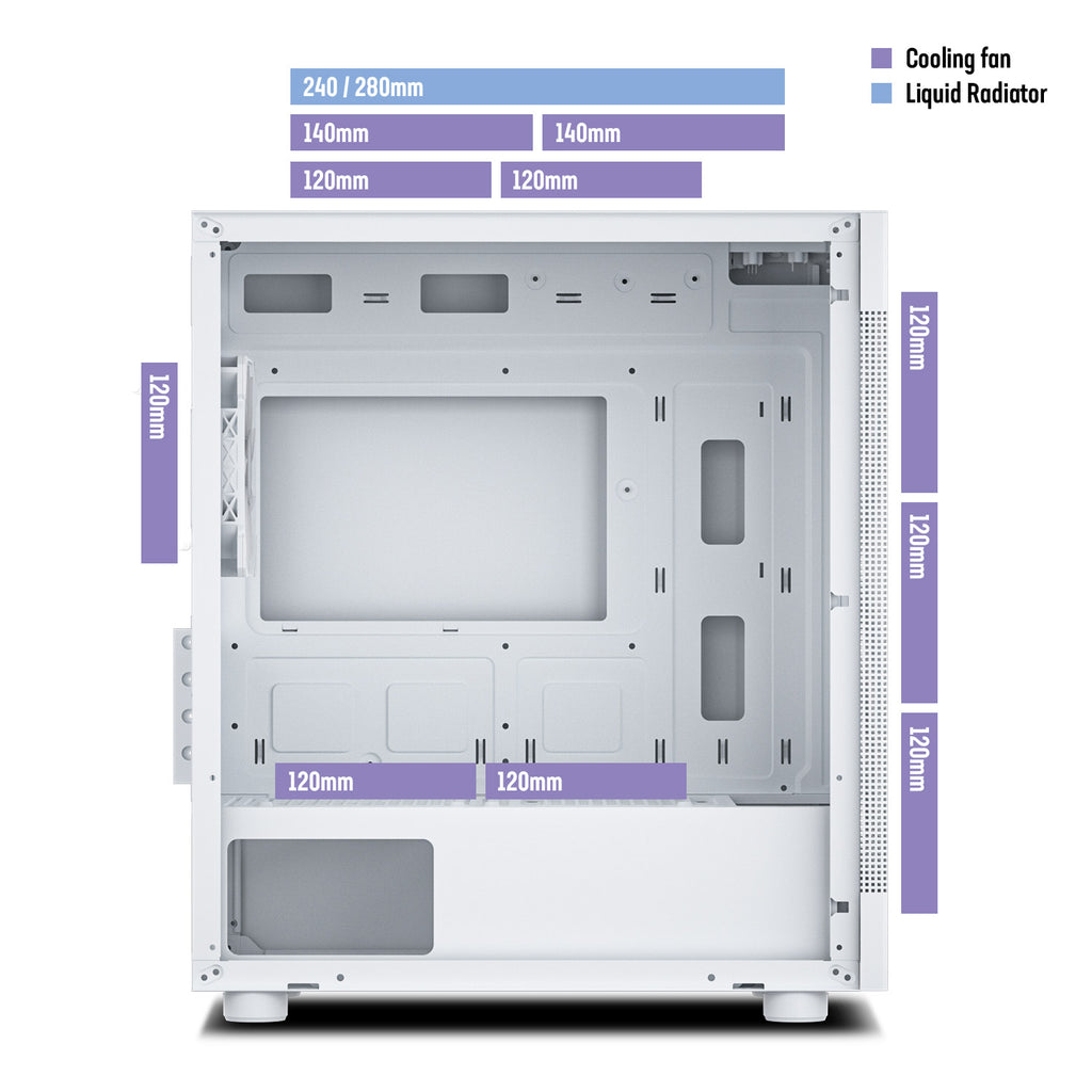 DARKROCK MH200 Micro ATX Gaming PC Computer Case Mid-Tower – darkflashus