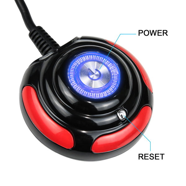 Vetroo Desktop Computer Case Power Supply Reset HDD Push Button with L ...