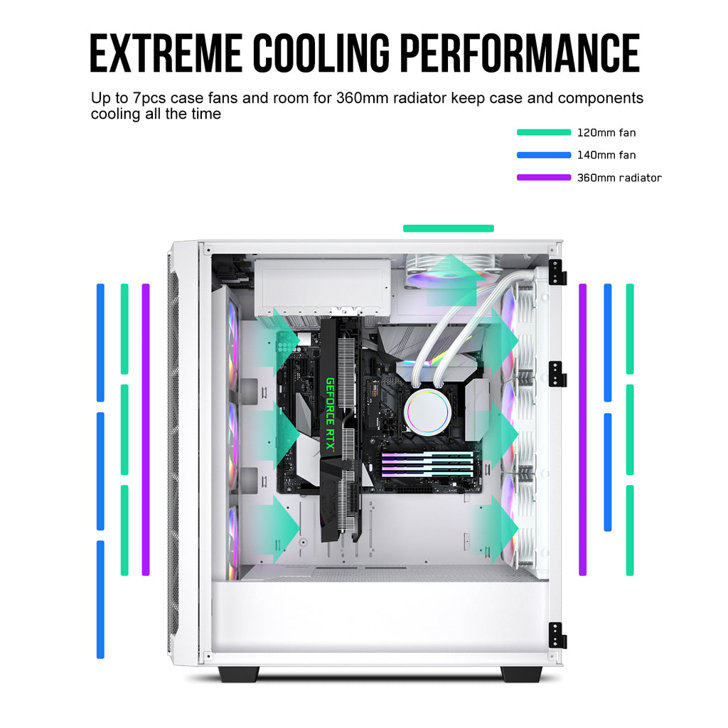 T1 Full-Tower E-ATX Gaming PC Case – darkflashus