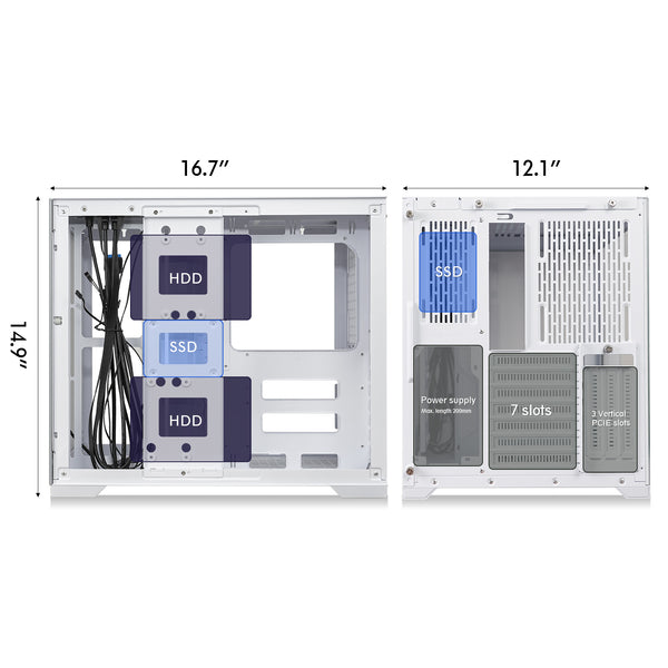 1ST PLAYER ATX PC Case – darkflashus