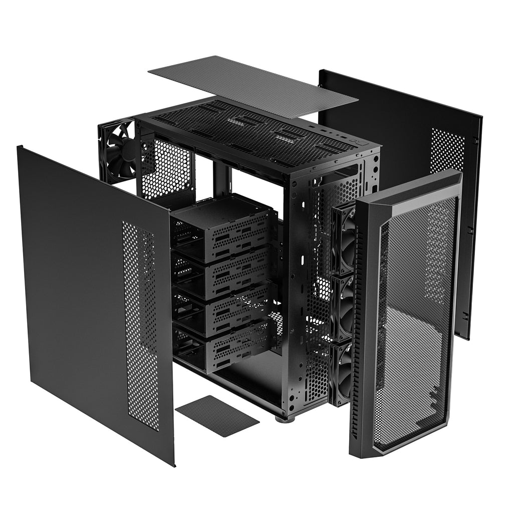 DARKROCK Classico Max Storage Master Case E-ATX Computer Case – darkflashus
