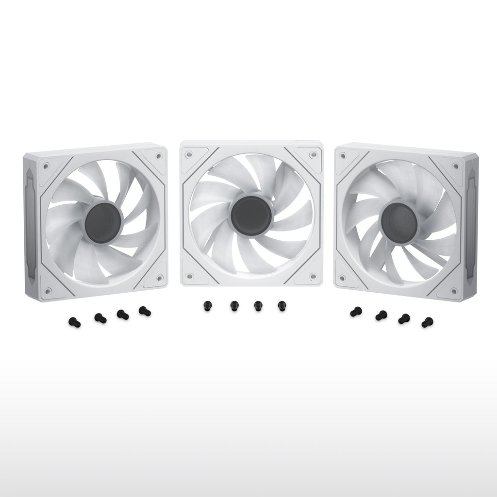 DARKROCK F120 - 3 in 1 120 mm Infinite Mirror Design Case Fans ...