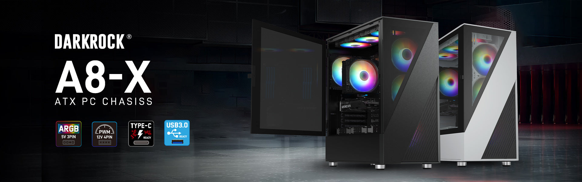 Gaming PC Case, CPU Cooler, Case Fan, PC Accessory – darkflashus