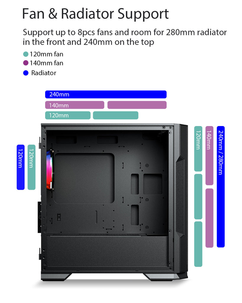 M03 Compact M-ATC Gaming PC Case – darkflashus