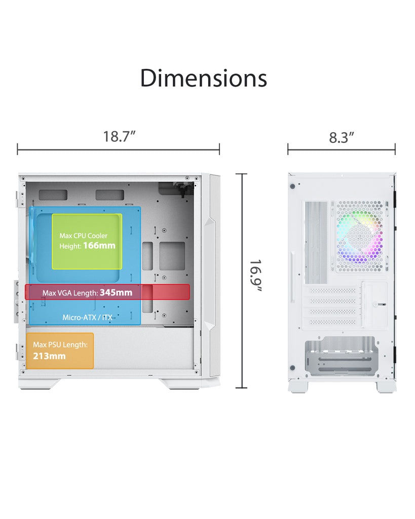 M03 Compact M-ATC Gaming PC Case – darkflashus