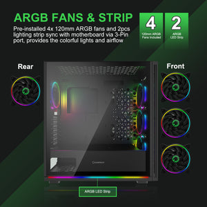 Gaming PC Case, CPU Cooler, Case Fan, PC Accessory – darkflashus