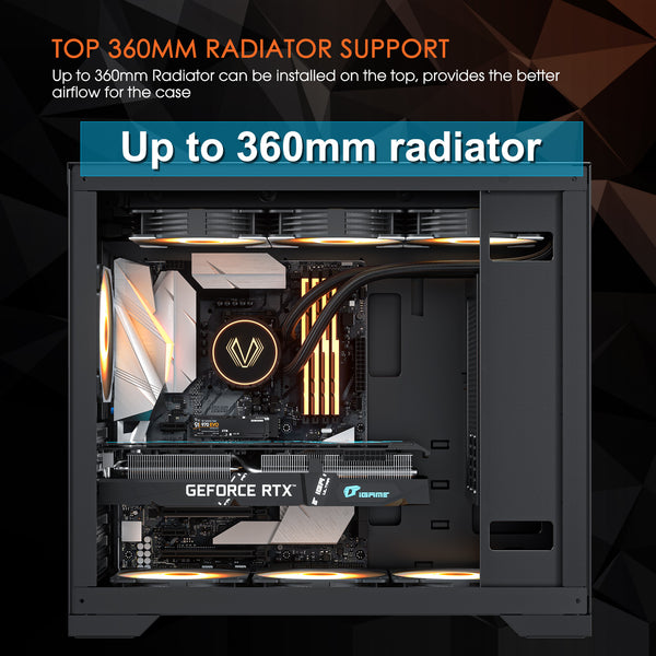 AL-MESH-7C Compact ATX PC Case – darkflashus