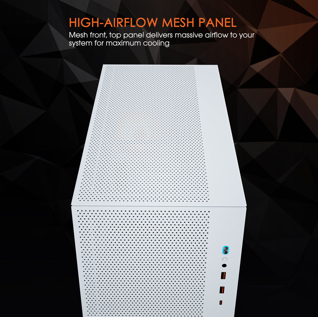 AL-MESH-7C Compact ATX PC Case – darkflashus